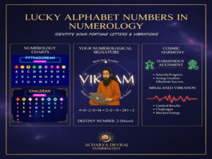 Lucky Alphabet Numbers in Numerology | Identify Your Fortune Letters ...
